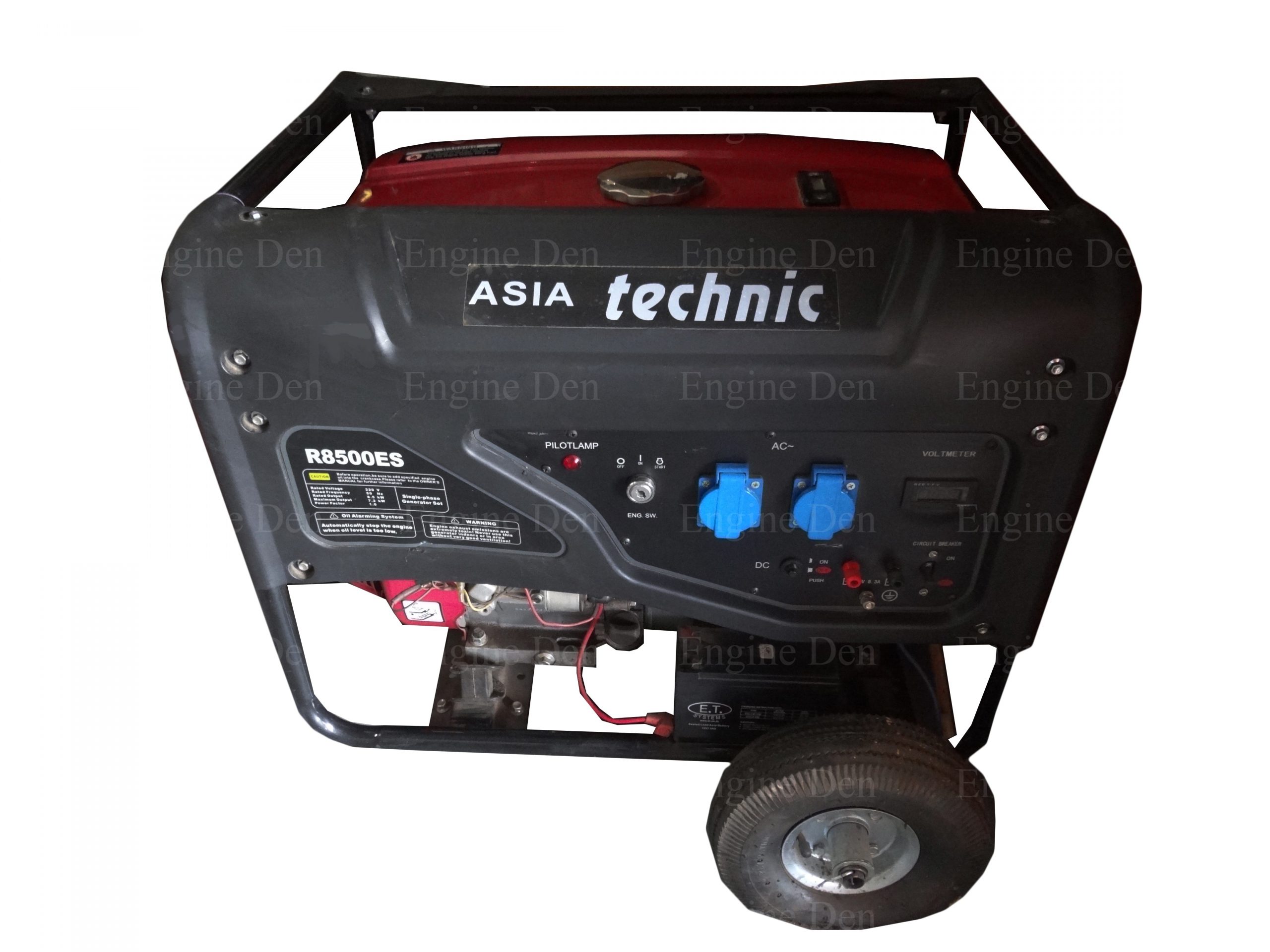 Asia Tecnic 8KVA Generator Petrol Open Type – Japan Engines and Gearbox ...